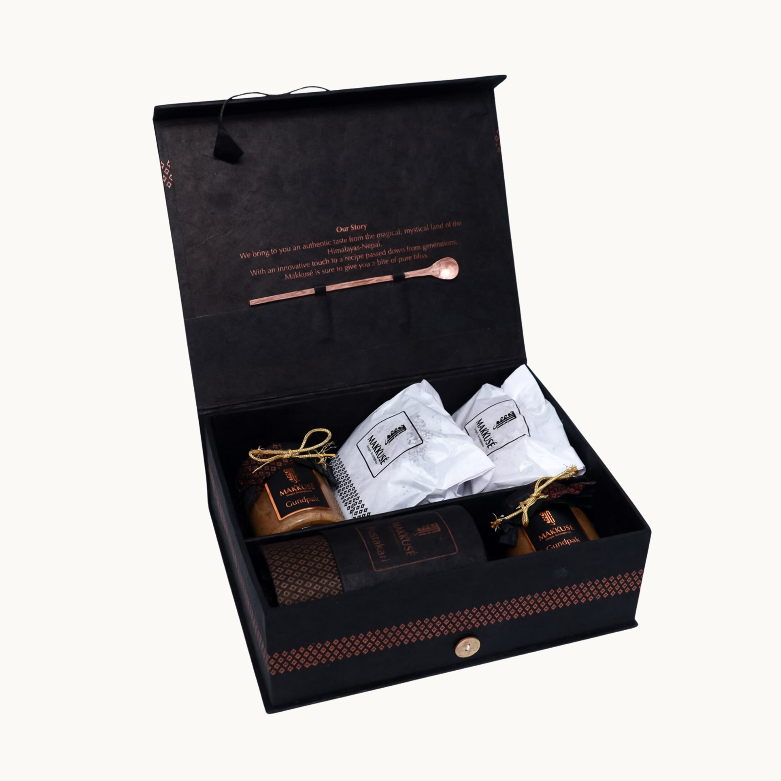 Makkusé Ultimate Luxury Gift Box – Traditional Nepali Sweets, Cookies ...